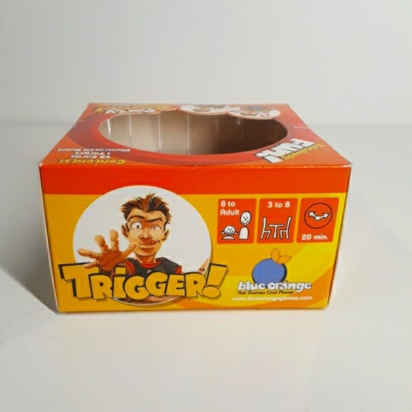 Blue Orange | Games | Trigger Fun Buzzer Silly Trivia Party Game New ...